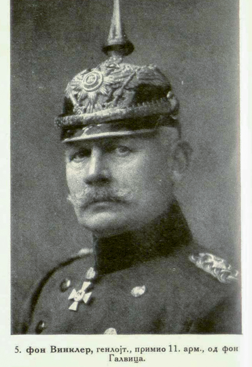 German Commandants on the front against Serbia and Romania - WW1 ...