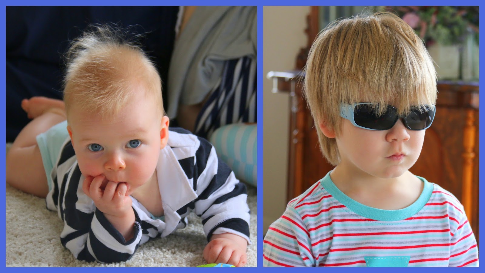 DIET COKE ROCKS: VISIT FROM OUR WEE BOYS