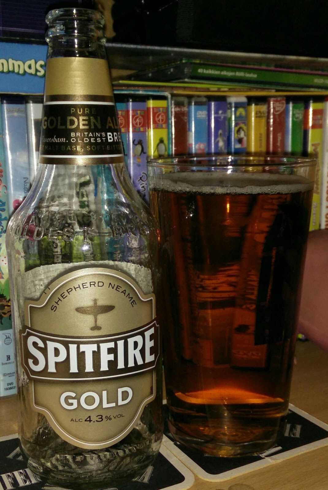 Napostellen: Shepherd Neame Spitfire Gold 4,3%