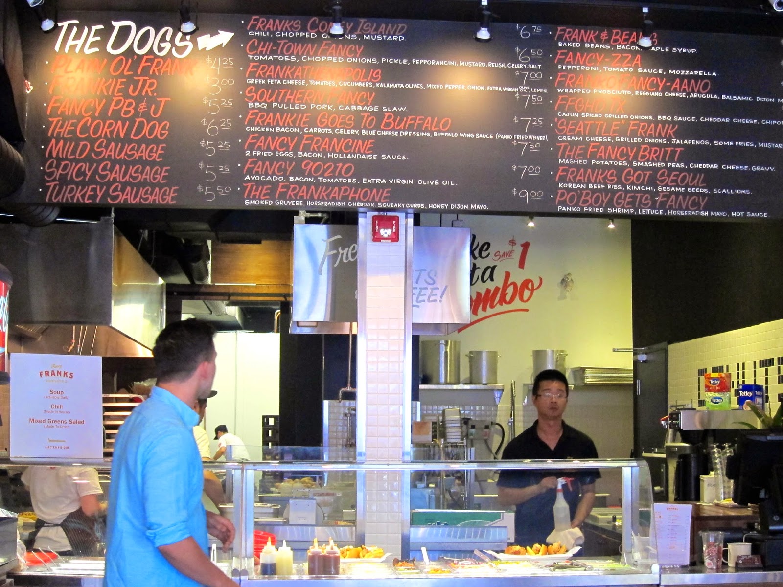 Starving Foodie: Fancy Franks Fancy Gourmet Hot Dogs