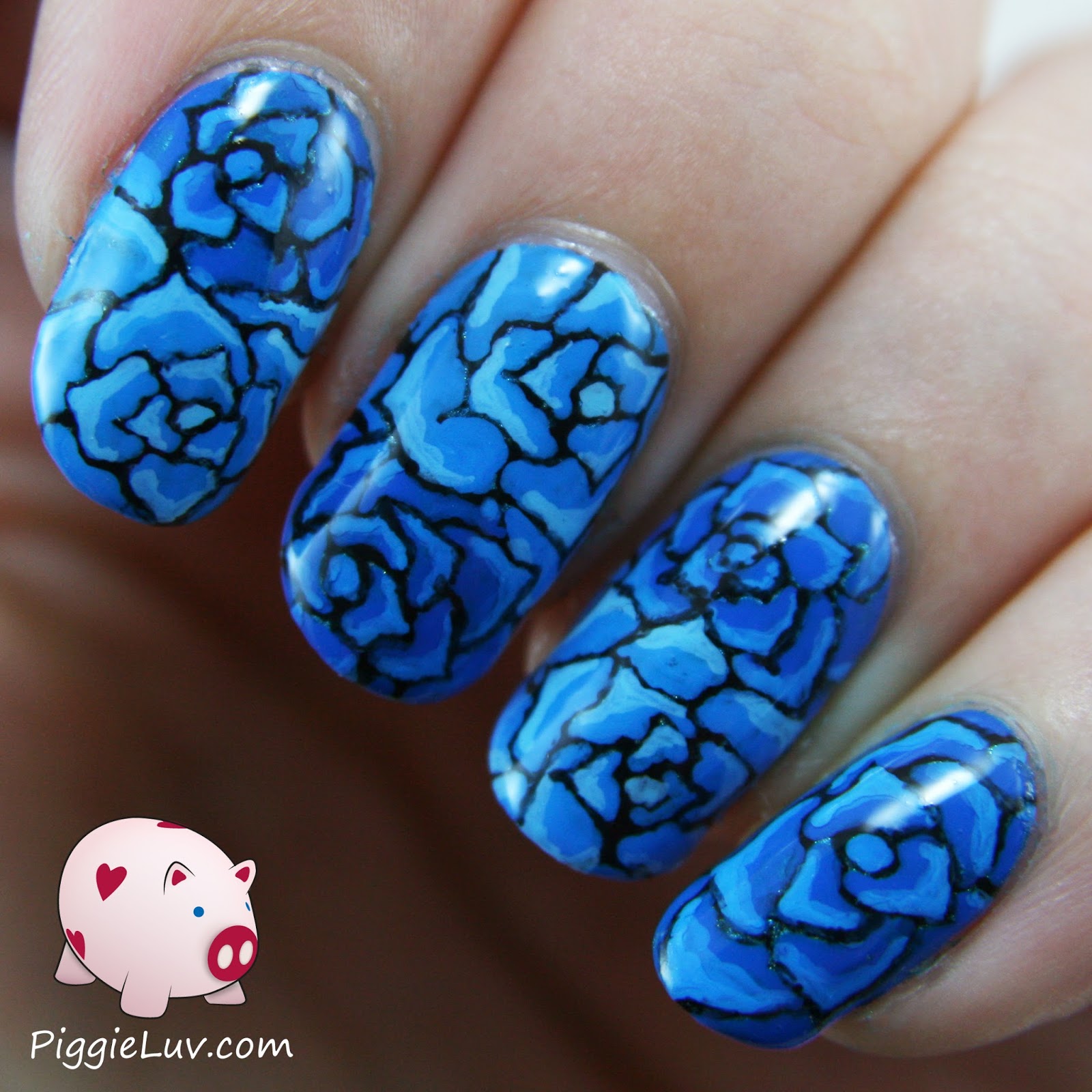 PiggieLuv: Blue roses for Autism