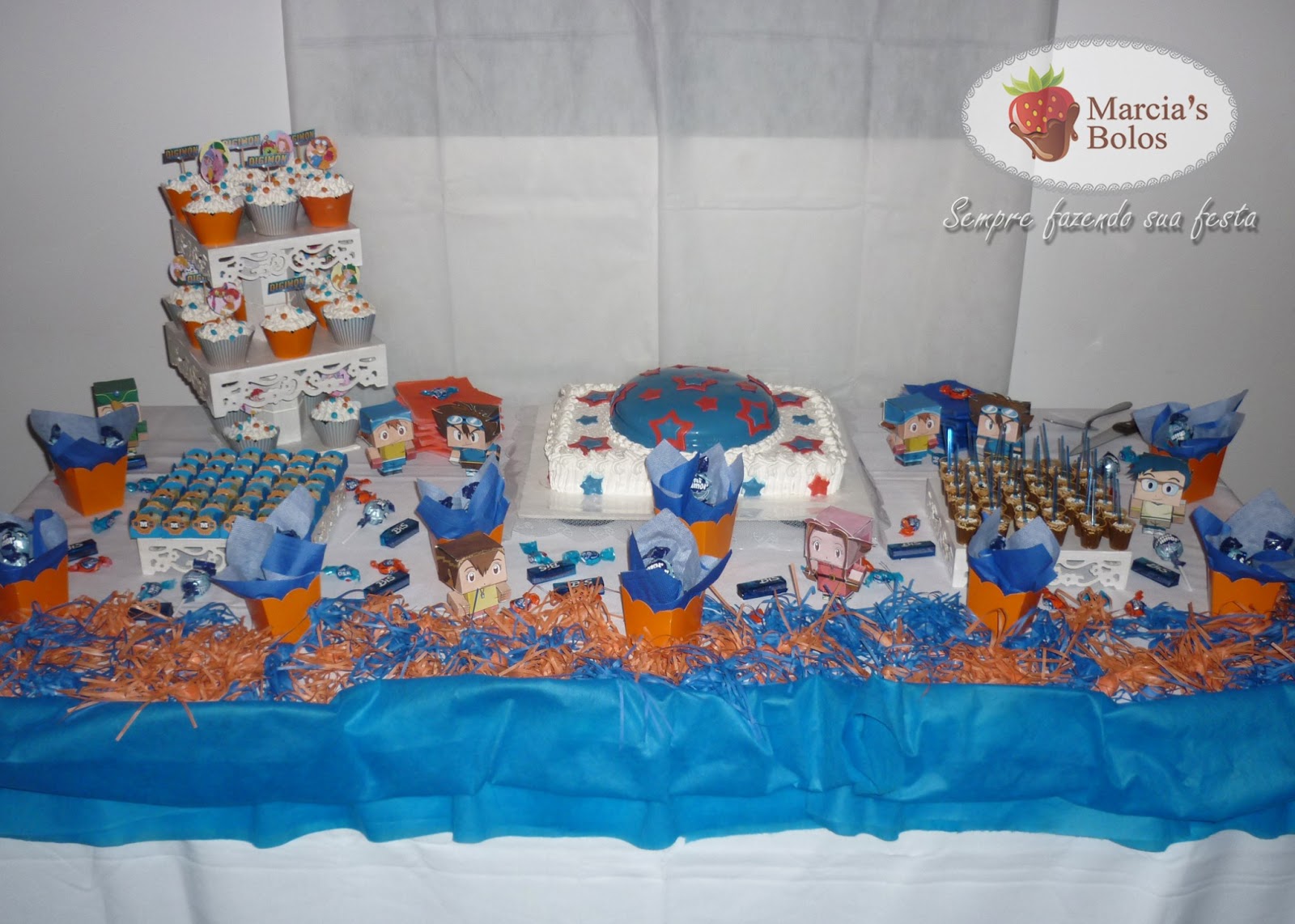 Marcia's Bolos: Festinha Digimon