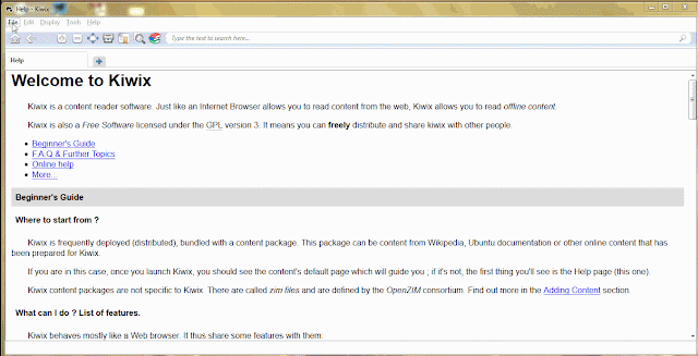 Techies.io: How to download the entire Wikipedia and access it offline?