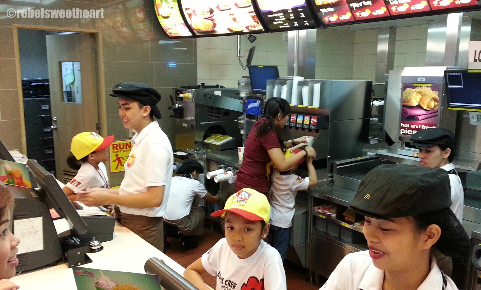 The Rebel Sweetheart.: The McDonald's Kiddie Crew Experience!
