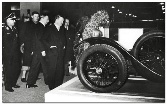 World War II in Pictures: Driving With Hitler