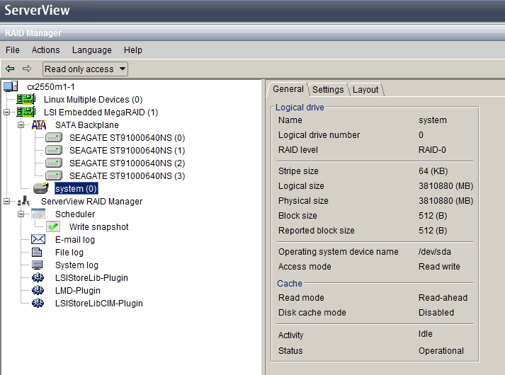 Masa's blog: Install Ubuntu 16.04 on Fujitsu PRIMERGY using onboard SATA RAID (UEFI)