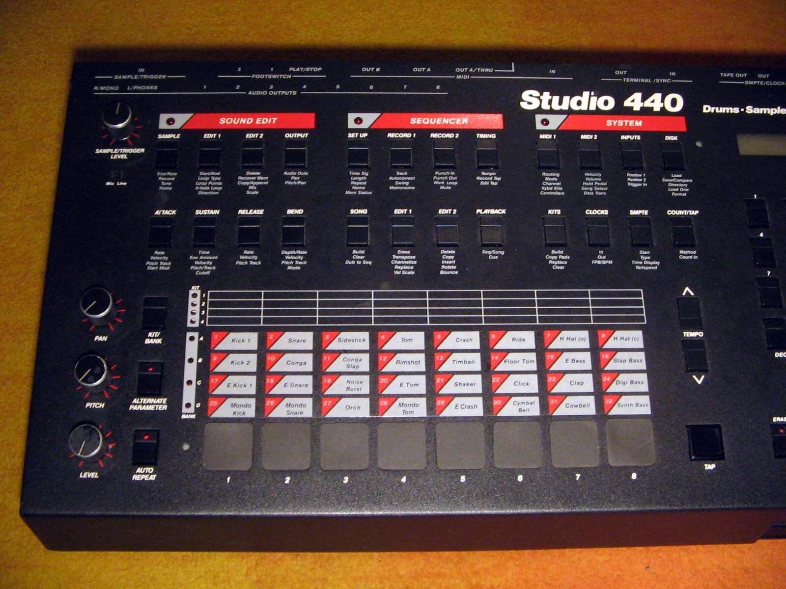 MATRIXSYNTH: Sequential Circuits Studio 440 SN 00445 with Sound Disk Set, Brochure & Manual