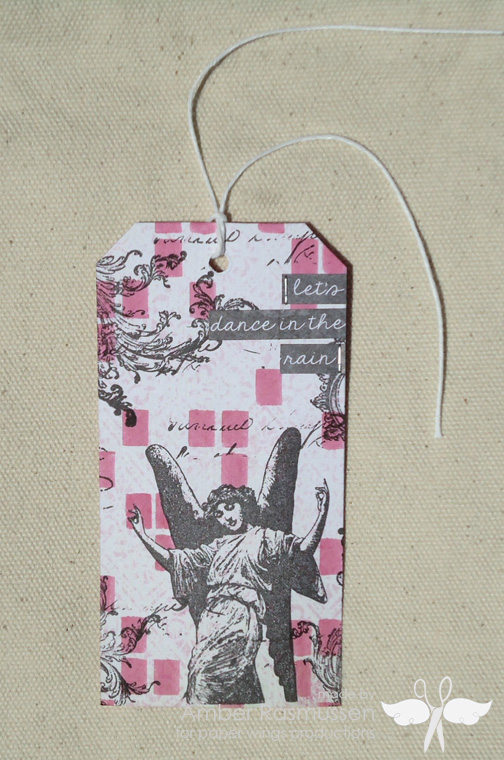 The Aviary: Stamped Angel Tags