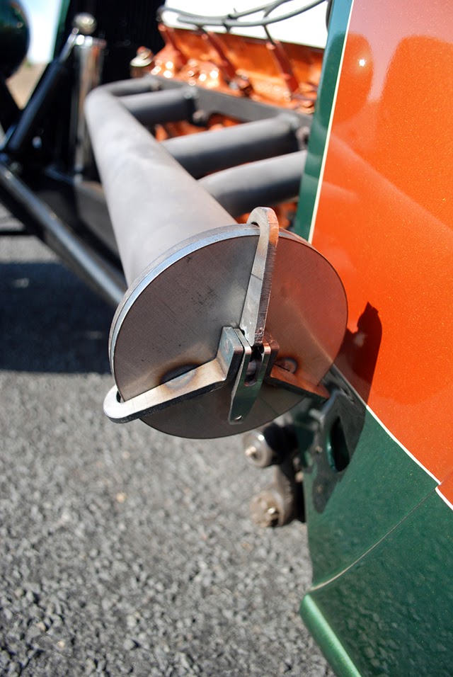 Just A Car Guy: Quick release open header caps