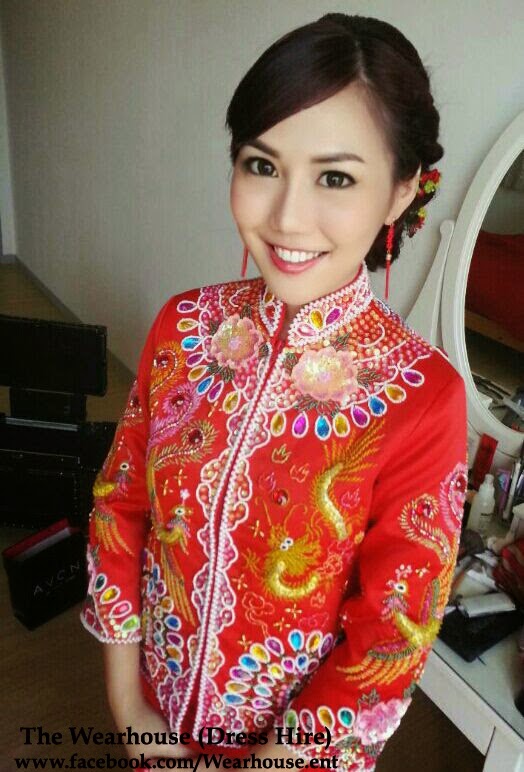 裙褂 Chinese Traditional Wedding Kua: 龙凤裙褂 Chinese Traditional Wedding Kua