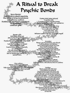 Solitary Fire Walker's Book of Shadows: A Ritual to Break Psychic Bonds