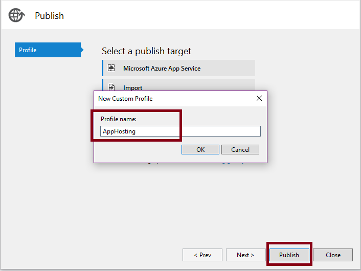 Publishing ASP.NET MVC Application Using File System