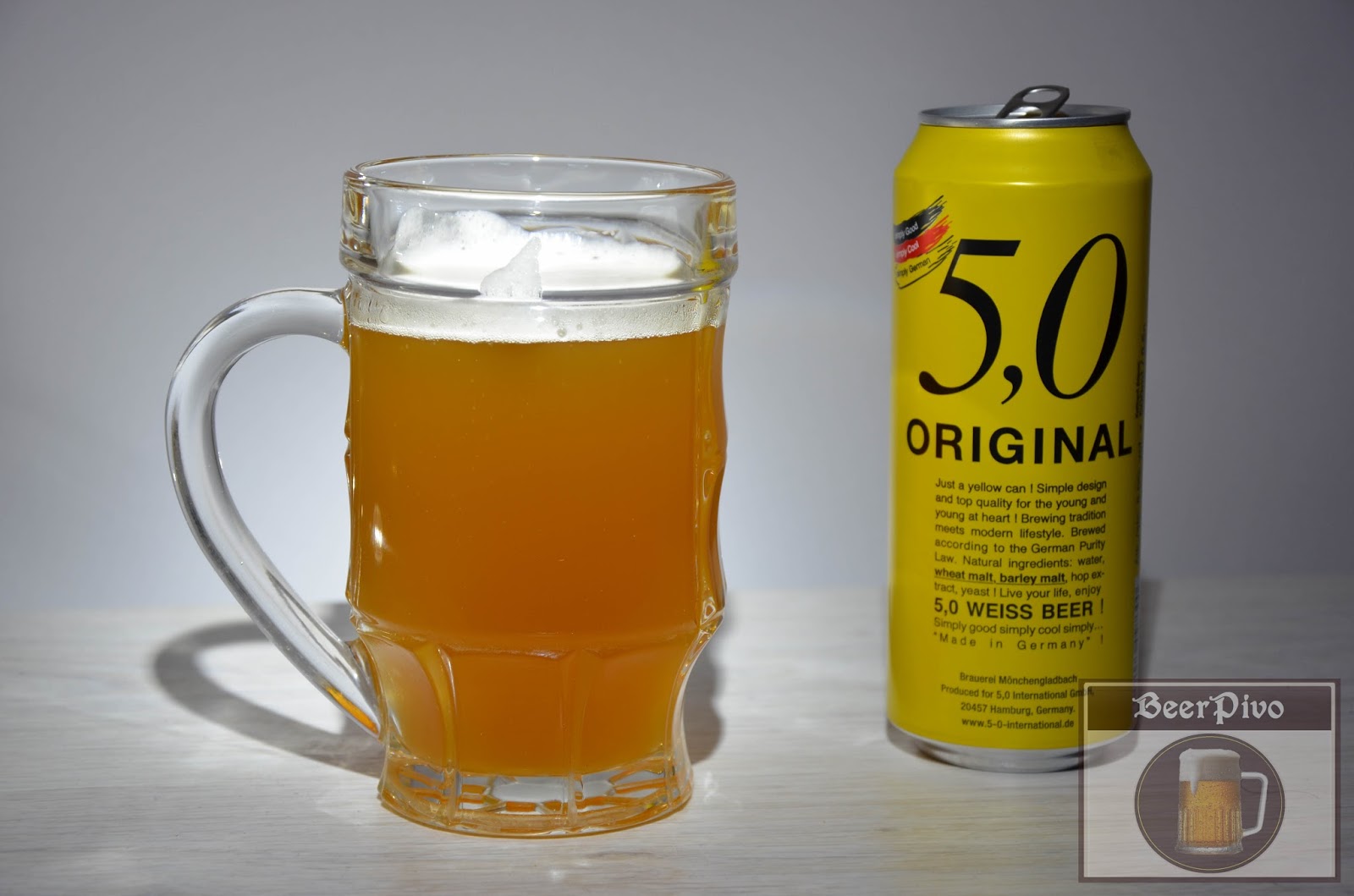 BeerPivo : Пробуем "5,0 Original" Weiss beer (18+)