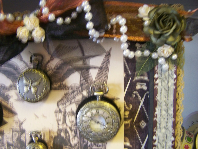 Peots 3Ps~ Penchant Papertrey & Pen: Stunning Pocket Watch Shadow Box