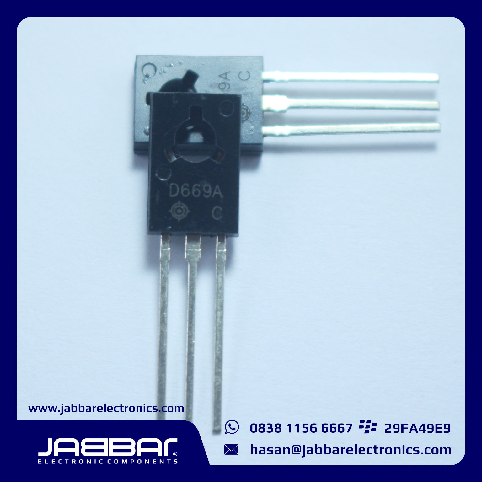 jual TRANSISTOR D669A terlengkap dan termurah ~ Toko Komponen ...