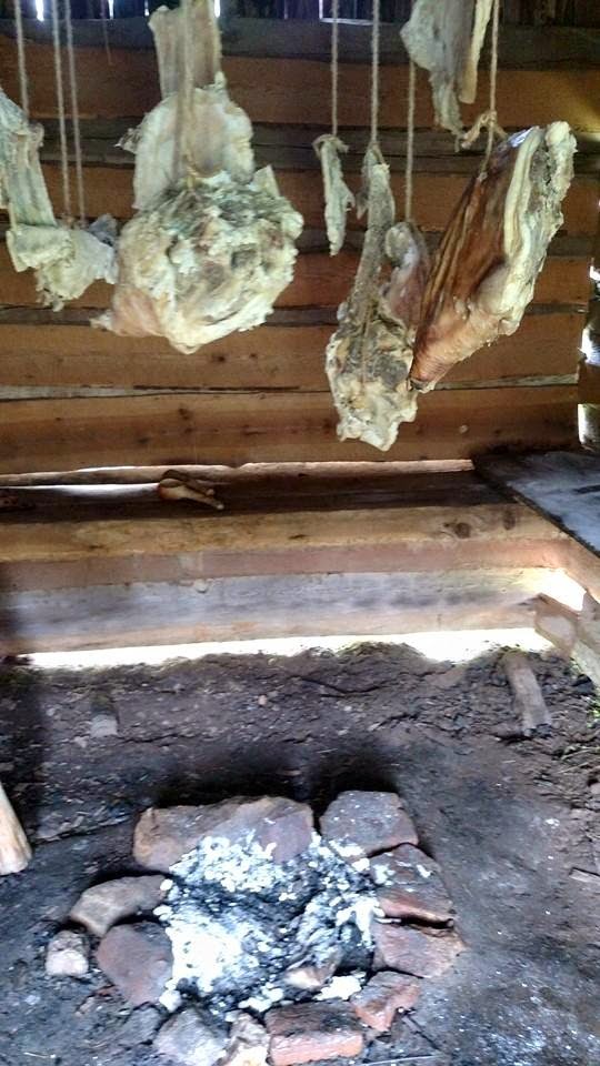 The Carolina Backcountry: Provisions & Sundries: Colonial Smoked Hams