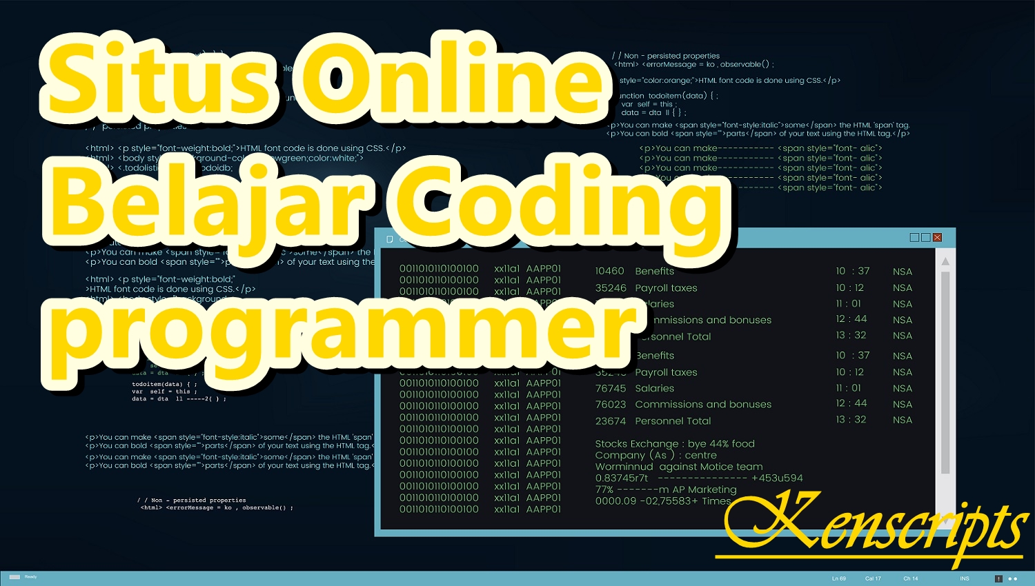 4 Website Belajar Coding Online - Kenscripts
