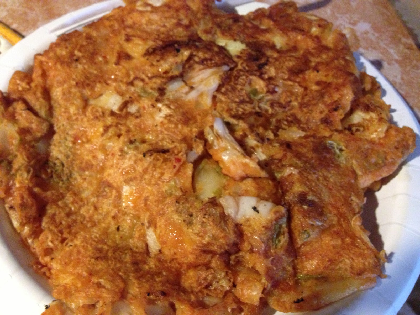 Fabulously Filorean: Food: Korean and Kim Chee Pancake