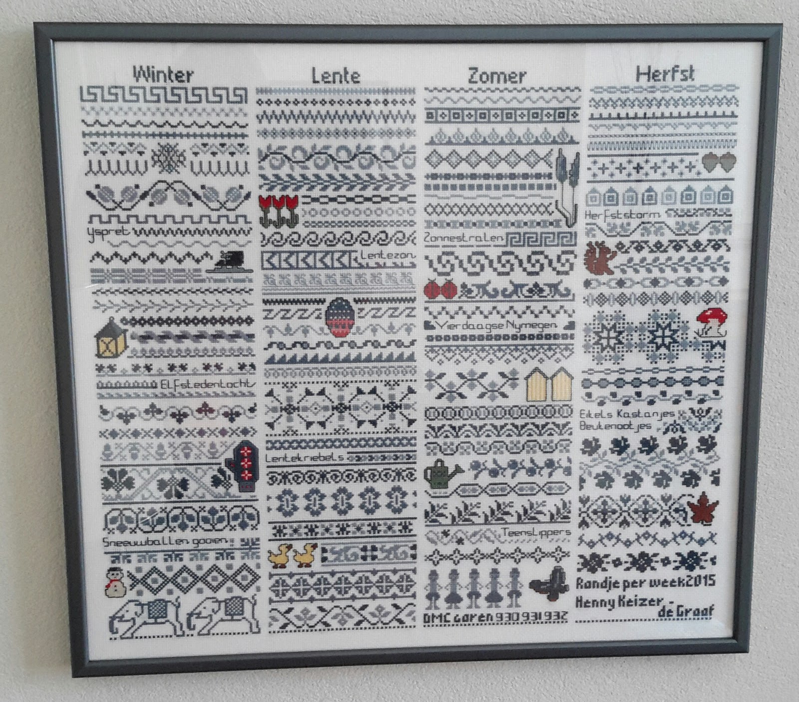 Rubato: Randje per week 2015 ingelijst