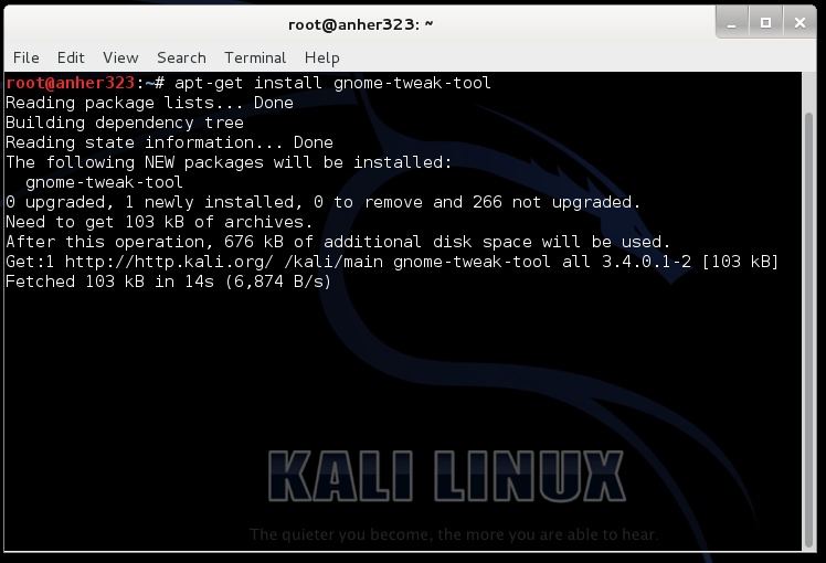 linux: Cara Mengganti Tema Pada Kali Linux