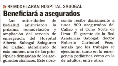 INFORMATISALUD - Noticias, Boletines de Salud Perú: BOLETINES DE SALUD ...