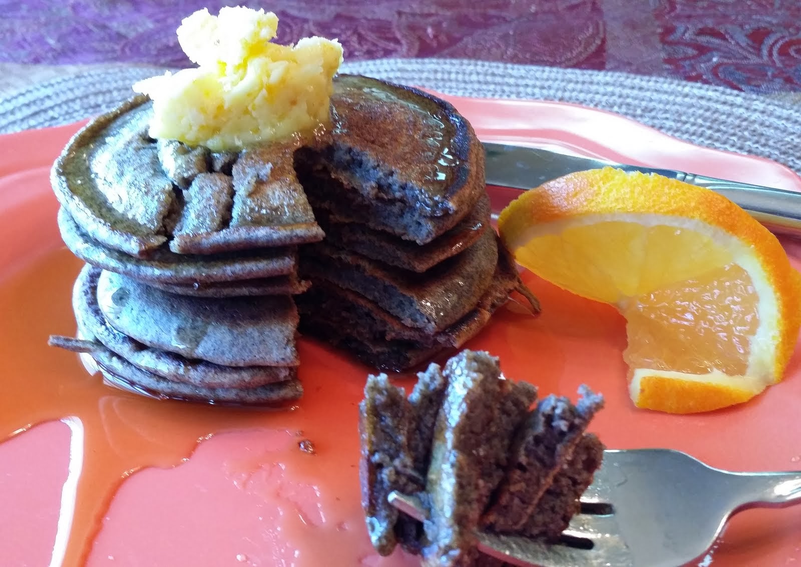 A Table At Robert Ridge: Cardamom Buckwheat Pancakes with Whipped ...
