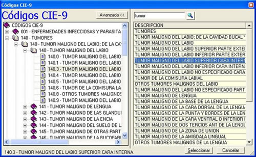 Emergencias extrahospitalarias : CIE 9 MC (Entrada 5)