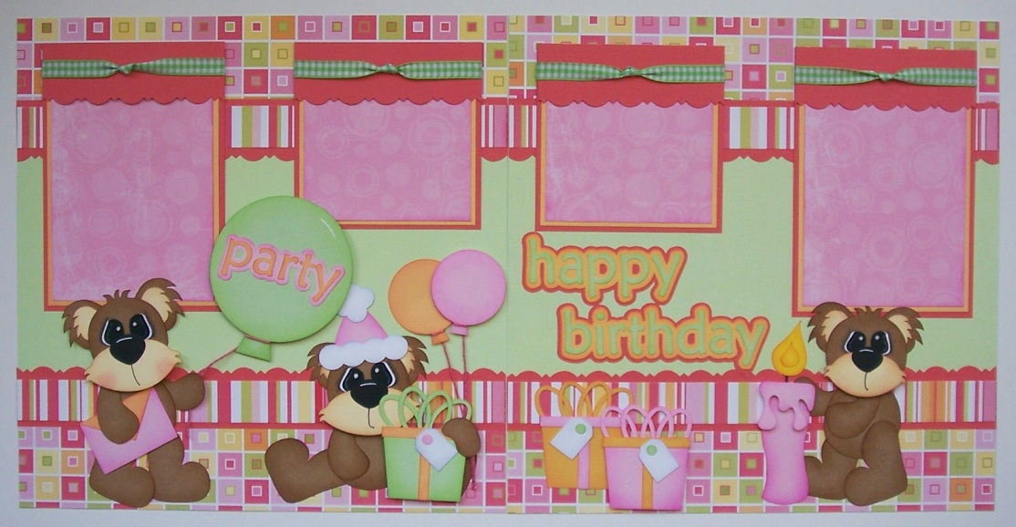 BLJ Graves Studio Happy Birthday Scrapbook Page Girl blj-graves-studio-happy-birthday-scrapbook-page-girl