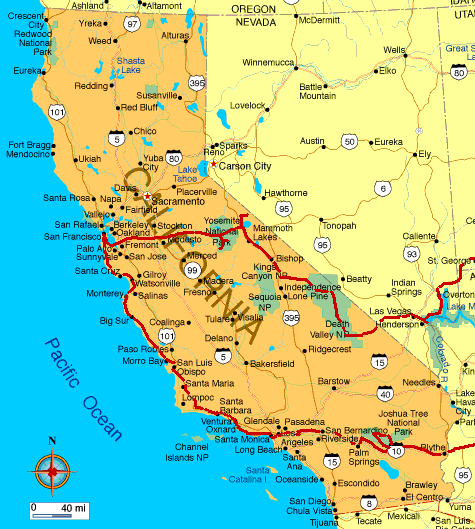 Excursions: California - my dream destination