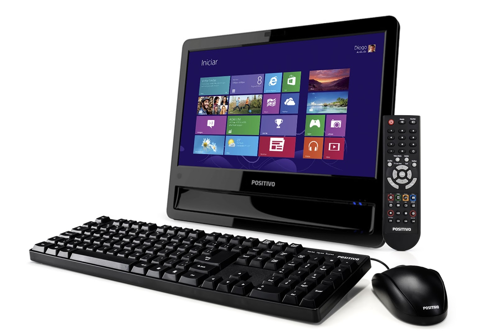 Novidades e tecnologia: PC e TV juntos: Positivo lança computadores all ...