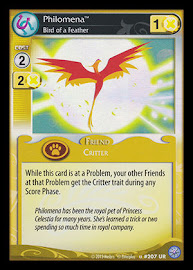 My Little Pony Philomena, Bird of a Feather Premiere CCG Card | MLP Merch