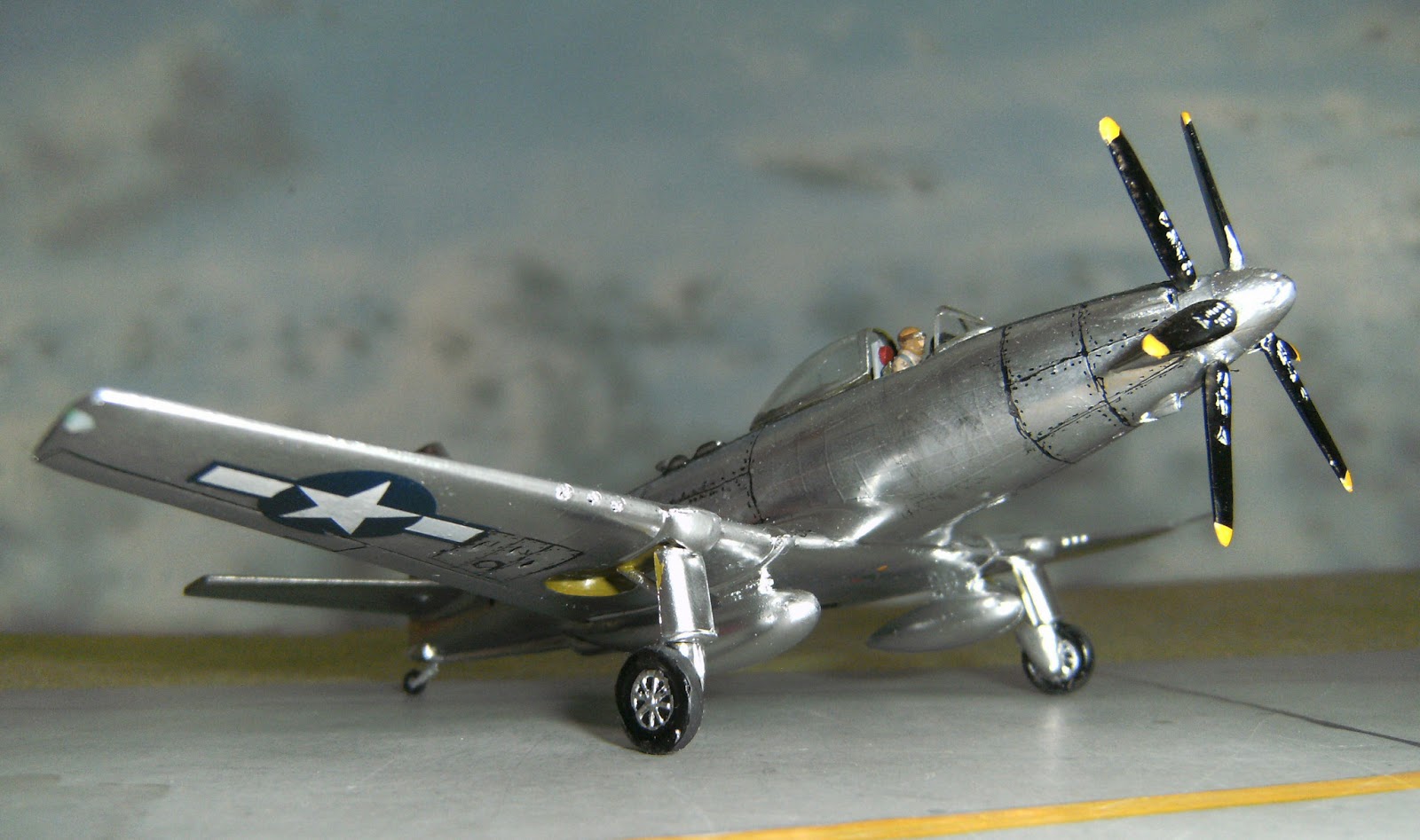 Happyscale-Modellbau: Fisher P-75 Eagle - Rare Planes vacu-kit 1/72
