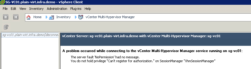 Vmware Vcenter Multi Hypervisor Manager 10 6062