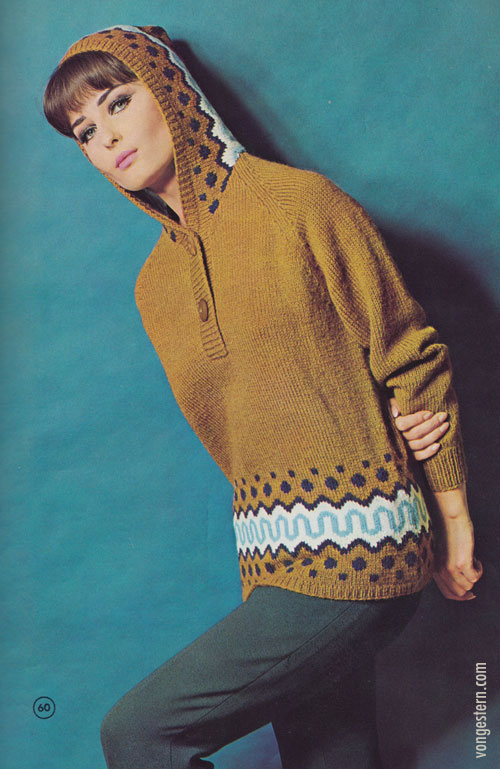 vongestern Blog: 60er Jahre: Strickmode!
