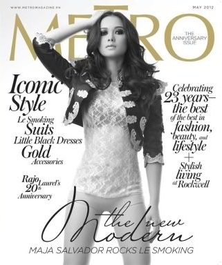 Beauty + Fashion + Everything: Metro Magazine May 2012 Anniversary Cover
