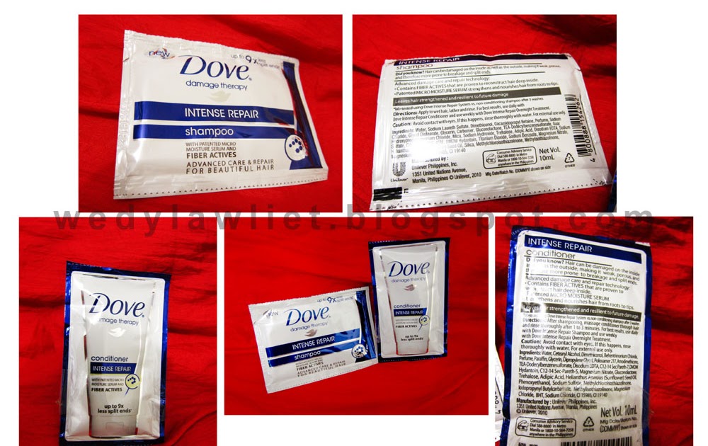 Dove Shampoo Sachet