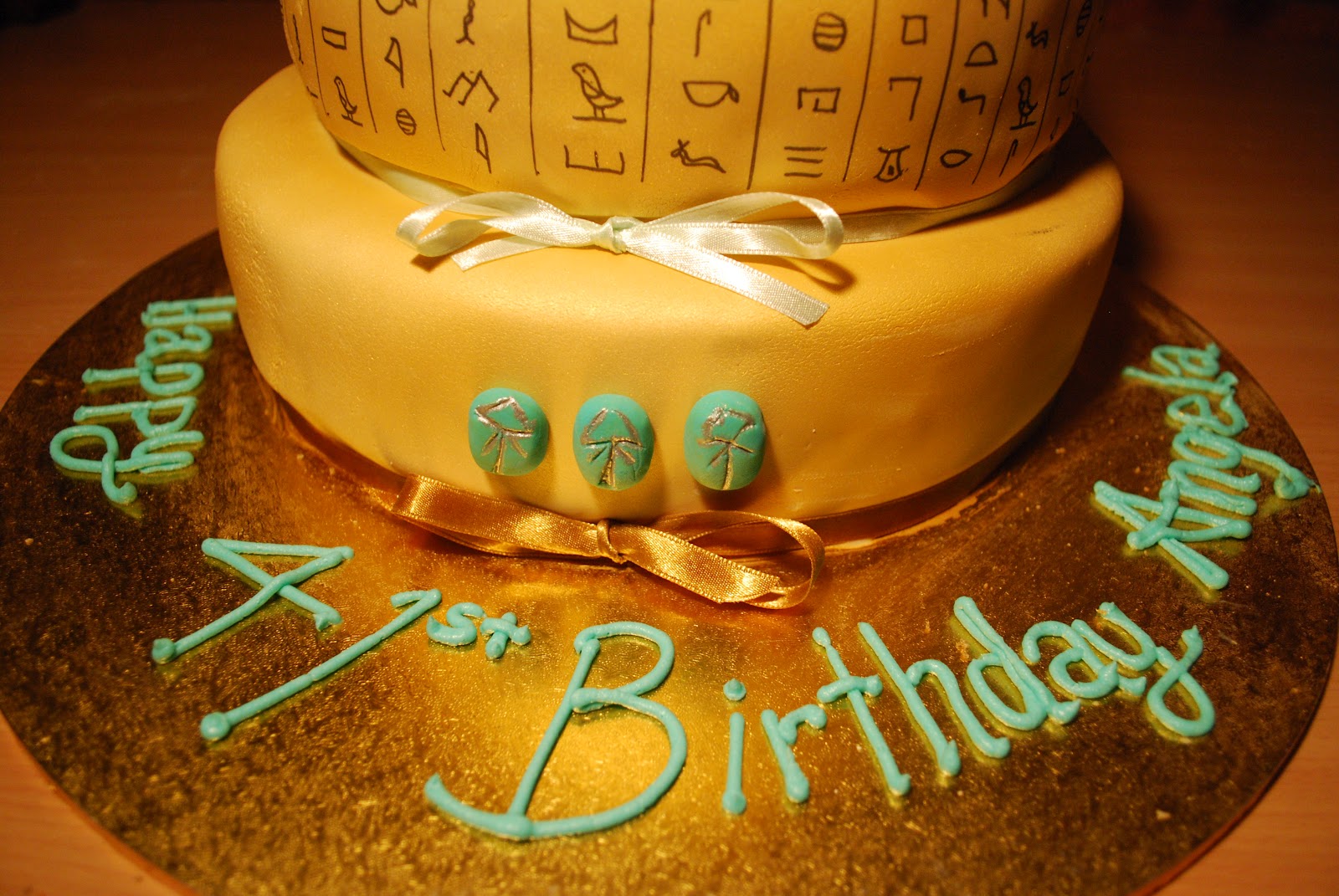 Lil Miz Scrumptious: Ancient Egyptian Cake