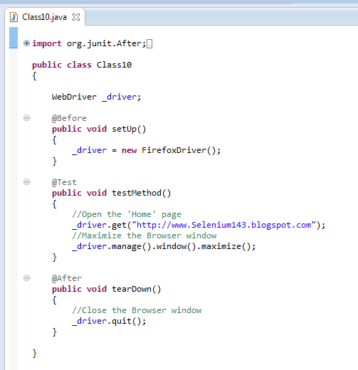 Selenium-By-Arun: 311. Using getTitle( ) method for retrieving the ... Selenium-By-Arun: 311. Using getTitle( ) method for retrieving the ...