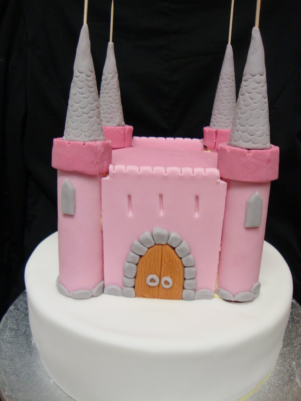Custom Cake Art: How To Make a Fairy Tale Castle Birthday Cake