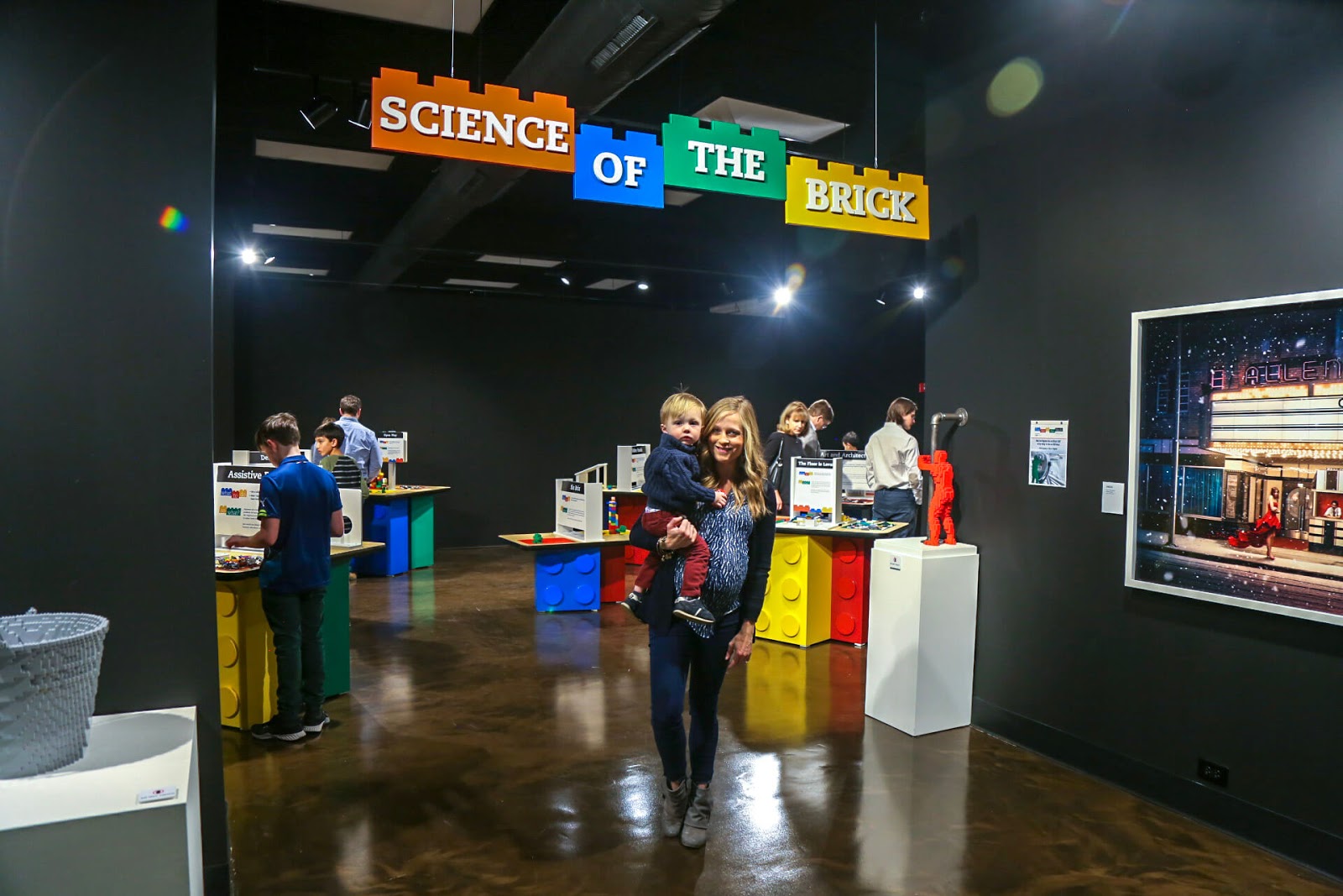 The Art of the Brick Exhibit at the Buffalo Museum of Science