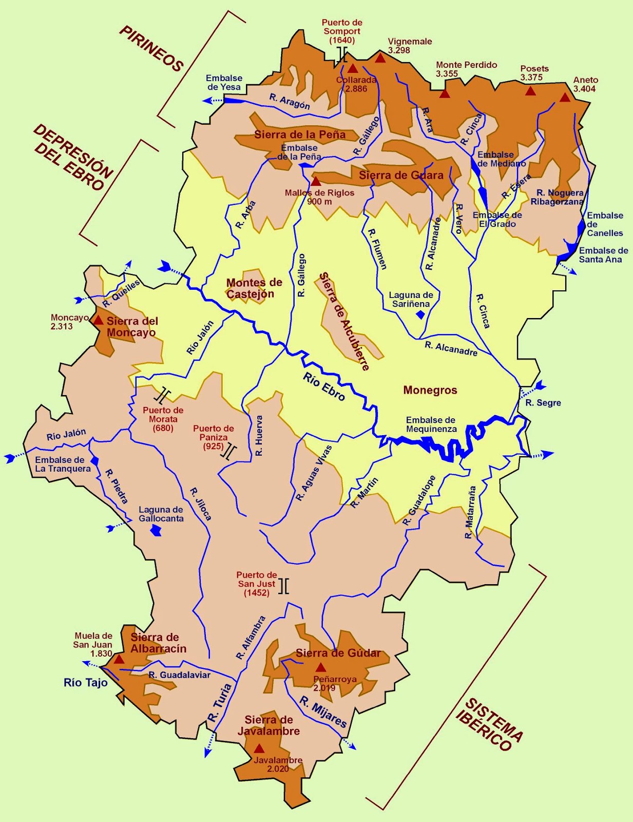 Atlas Geográfico: Aragón