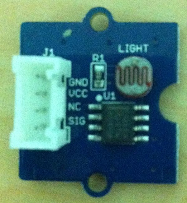 葉難: LinkIt ONE：簡單試用Grove光感測器