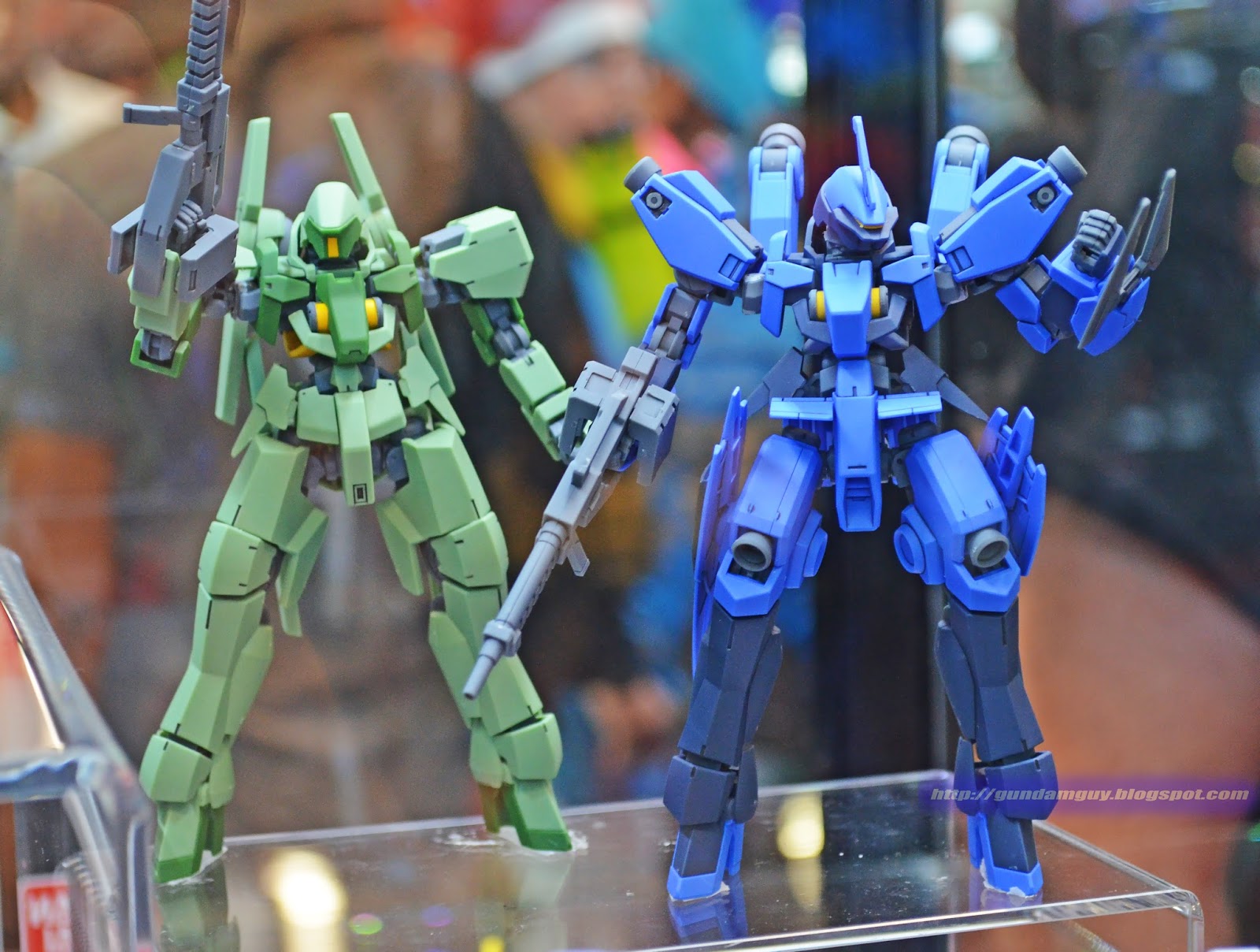GUNDAM GUY: HG 1/144 Schwalbe Graze + HG 1/144 Graze - On Display @ New ...
