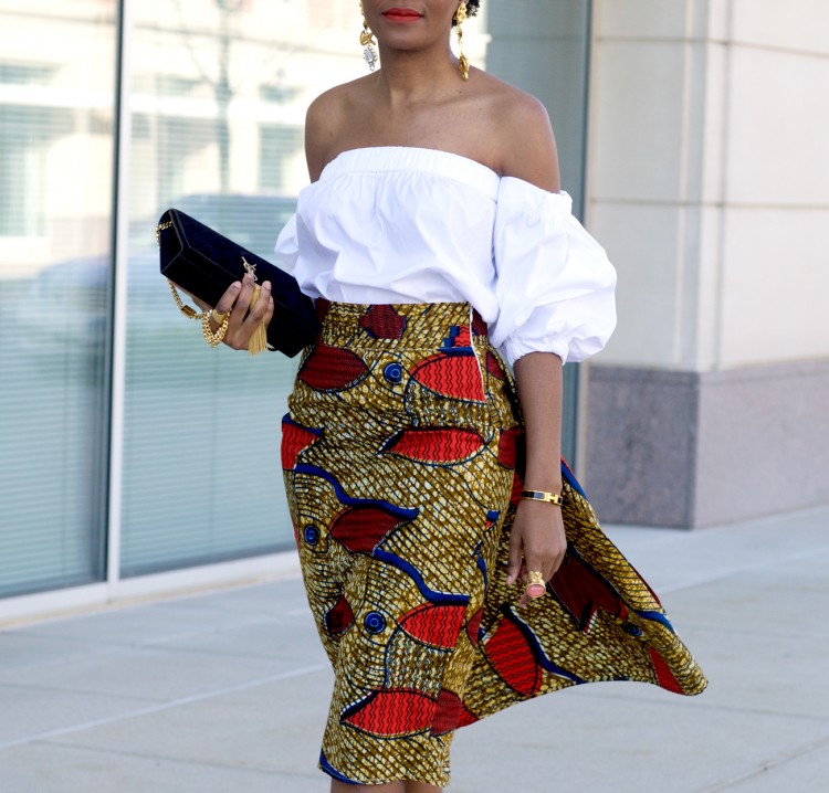 Shellicious: Kitenge skirt