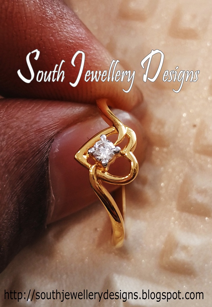 South Jewellery Designs: Ladies Ring Models, Molding rings design