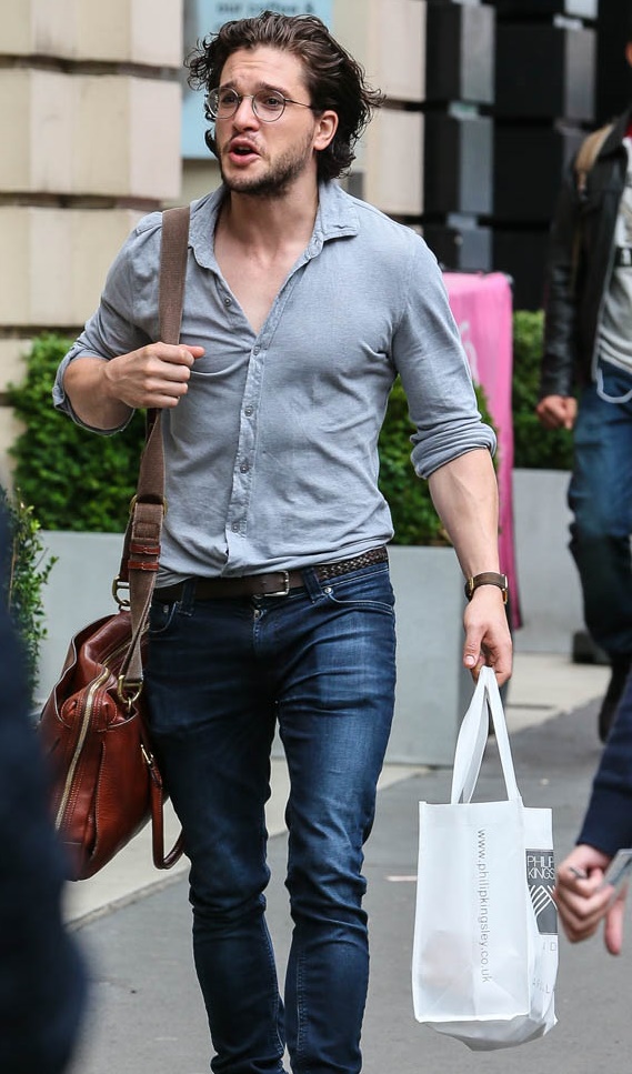 VJBrendan.com: Out & About: Kit Harington in London Today