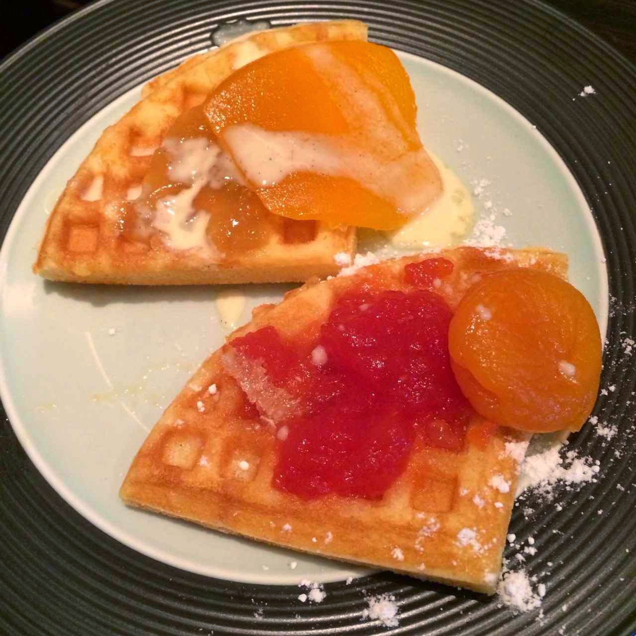 Because Candy Says So....: Waffle Plating Contest.