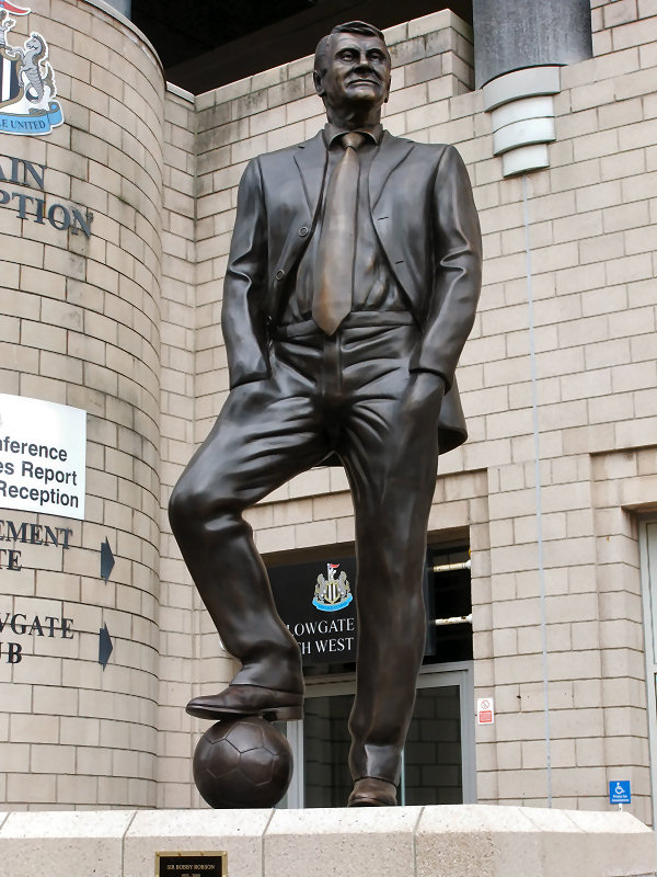 Photographs Of Newcastle: Sir Bobby Robson Statue