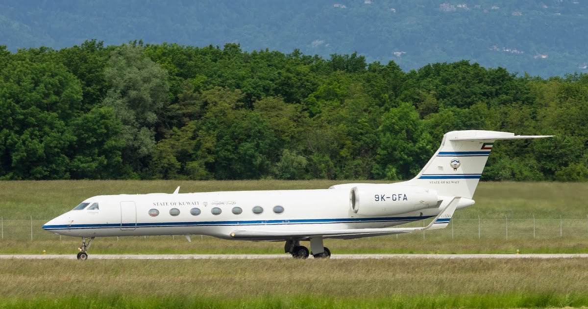 FLUGZEUGE Privatjets etc: 9K-GFA Gulfstream G-V-SP (G550) GLF5