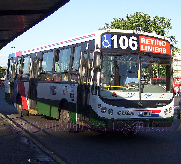 Colectibus - Zona de Buses: LINEA 106